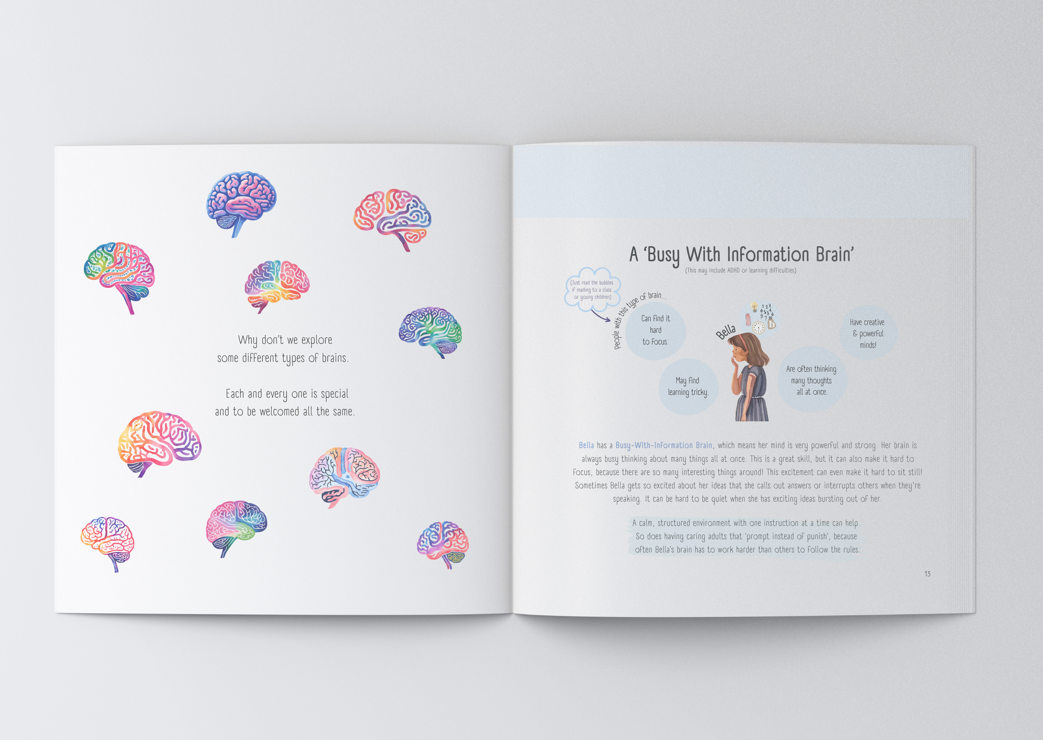 My Different Brain – My Brain Books
